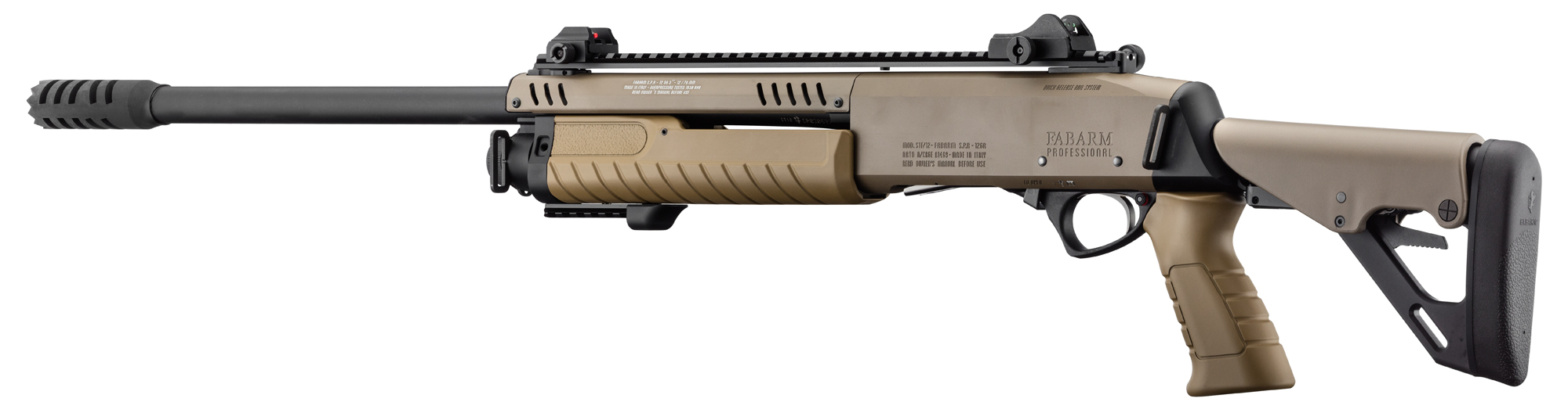 Fusil à pompe Fabarm Professional STF 12 Telescopic F.E